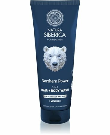 Средство для душа Natura Siberica Arctic Wild Northern Power для мужчин, 200 мл