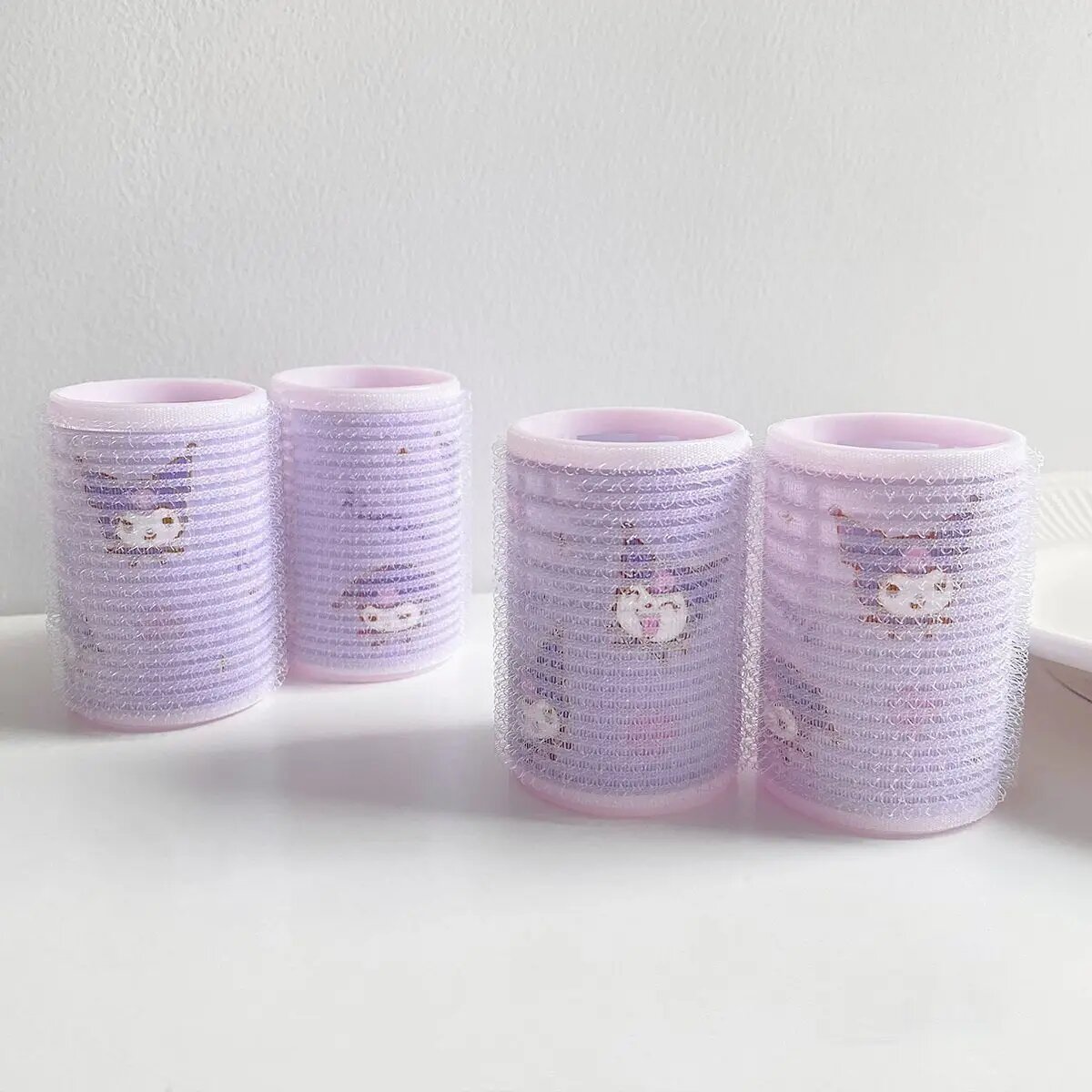 Бигуди для волос Hello Kitty, сиреневые, Kuromi