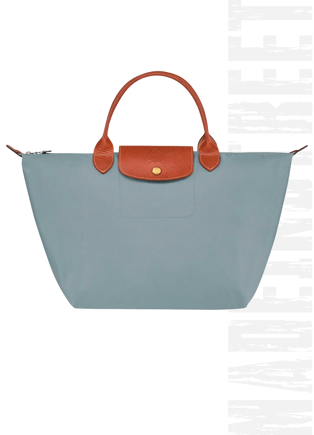 Сумка тоут LE PLIAGE ORIGINAL M HANDBAG Steel - Recycled Canvas 30x20x28 (ДxШxВ)
