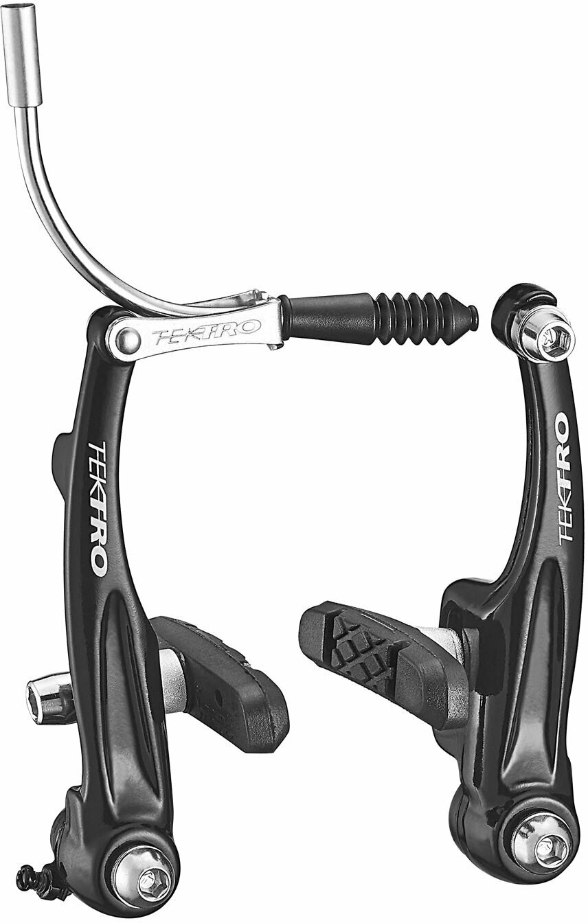 Тормоз v-brake Tektro 837AL, длина: 102мм, стандартные колодки 836.12 Черный