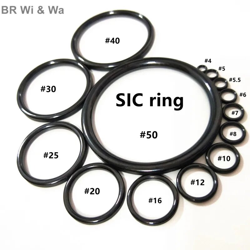 Кольца BR Wi & Wa SIC для удилищ 20 шт.
