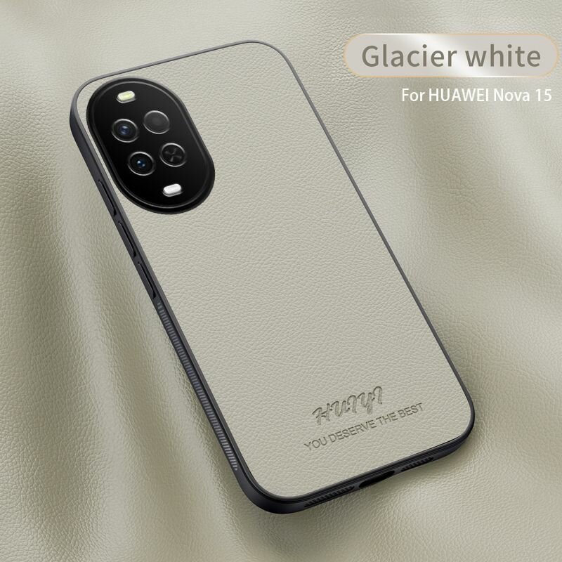 Чехол для Huawei Nova 15 / Хуавей Нова 15 Высококачественная кожа антиударный чехол