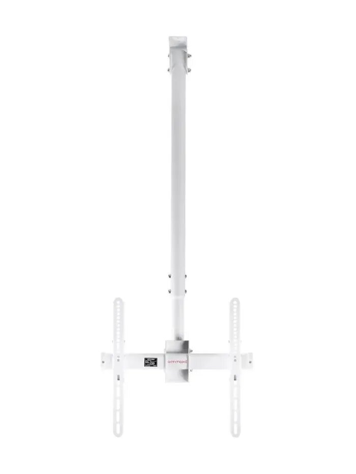 Кронштейн потолочный Arm Media LCD-1700 для телевизора белый 26"-65" макс.55кг наклон (1004626)