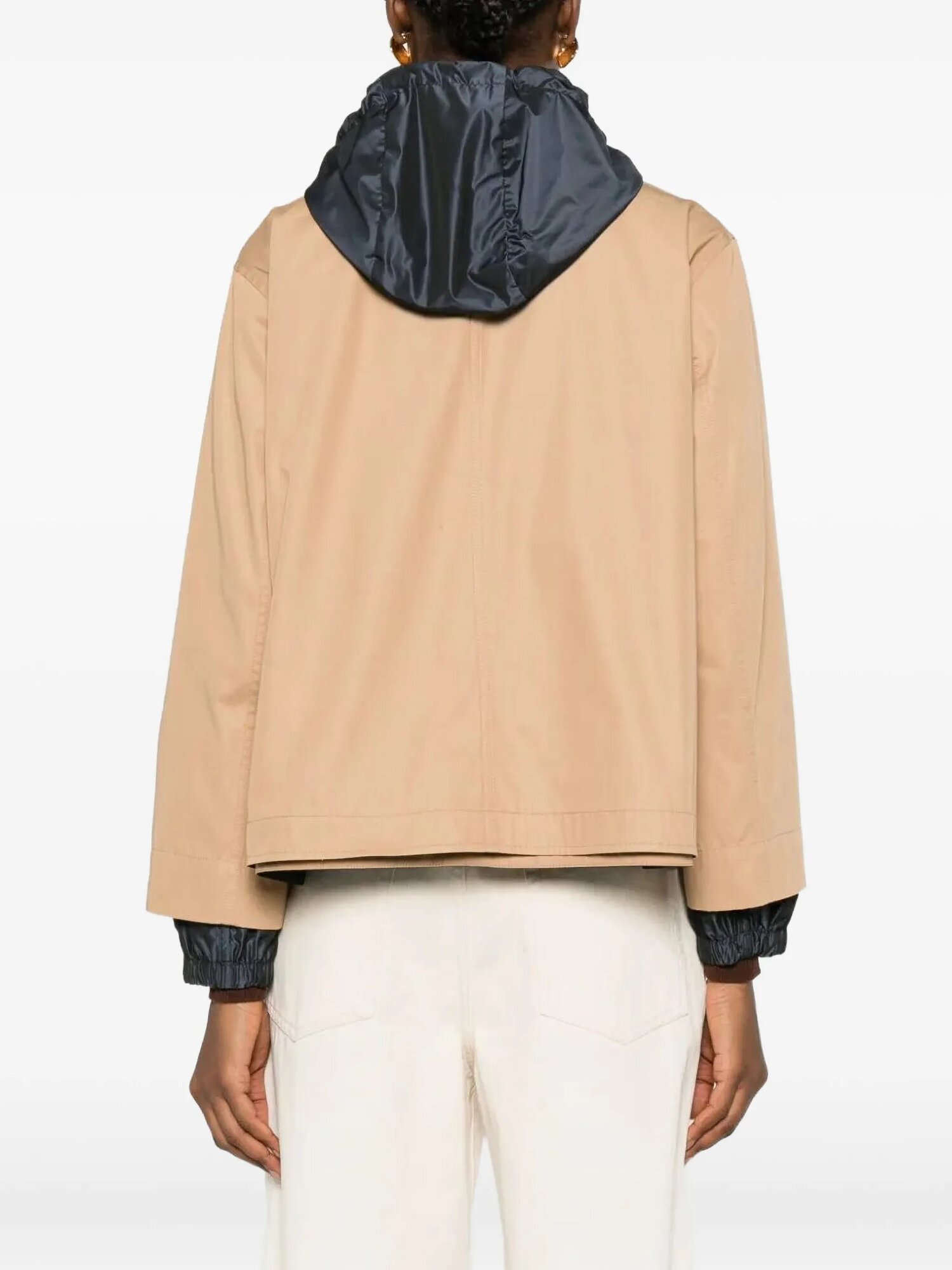 Пальто Herno Reversible gabardine parka coat, размер 44, разноцветный — фото 1