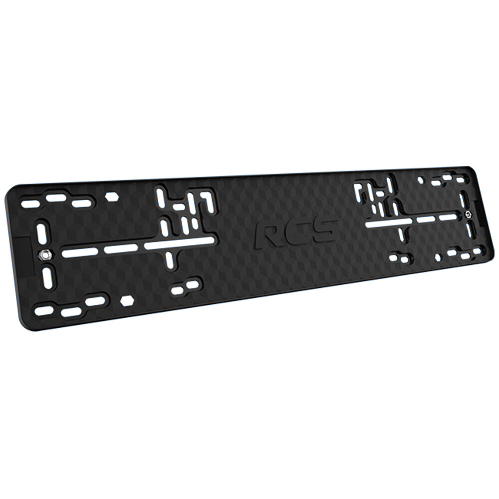 RCS Рамка номерного знака черная Light (R0202), RAMKA-RCS-LIGHT-1