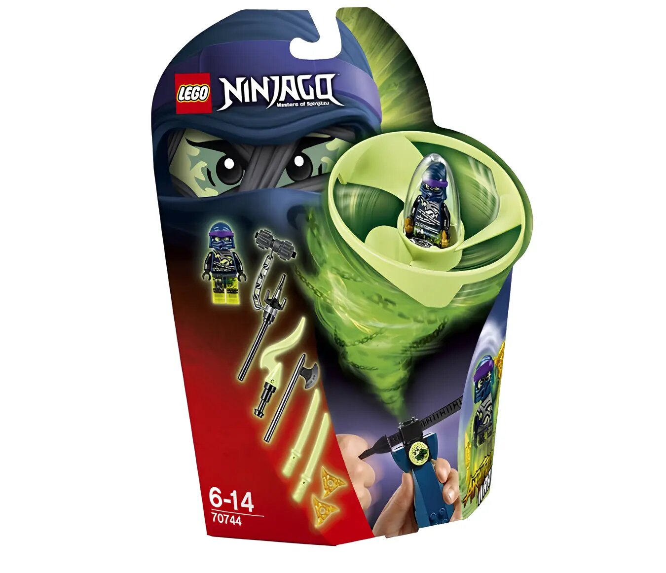 Конструктор LEGO Ninjago 70744 Флайер Аэроджитцу Рейта
