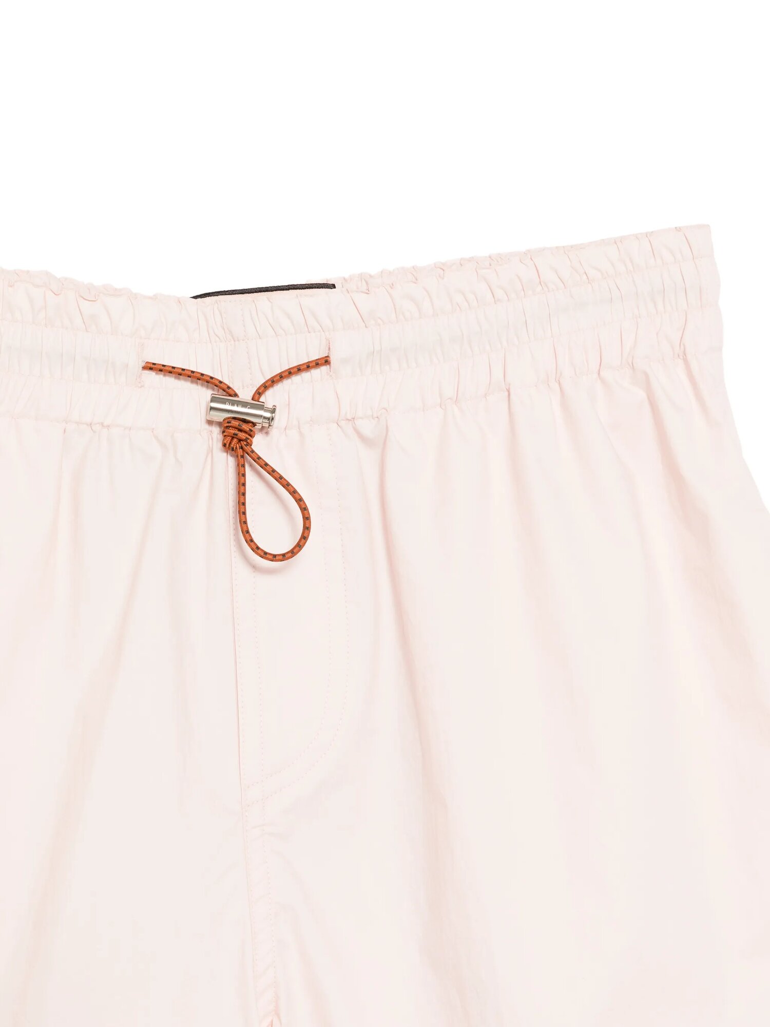 Шорты PLAN C Drawstring-waist shorts, размер 40, кораллово-розовый — фото 1