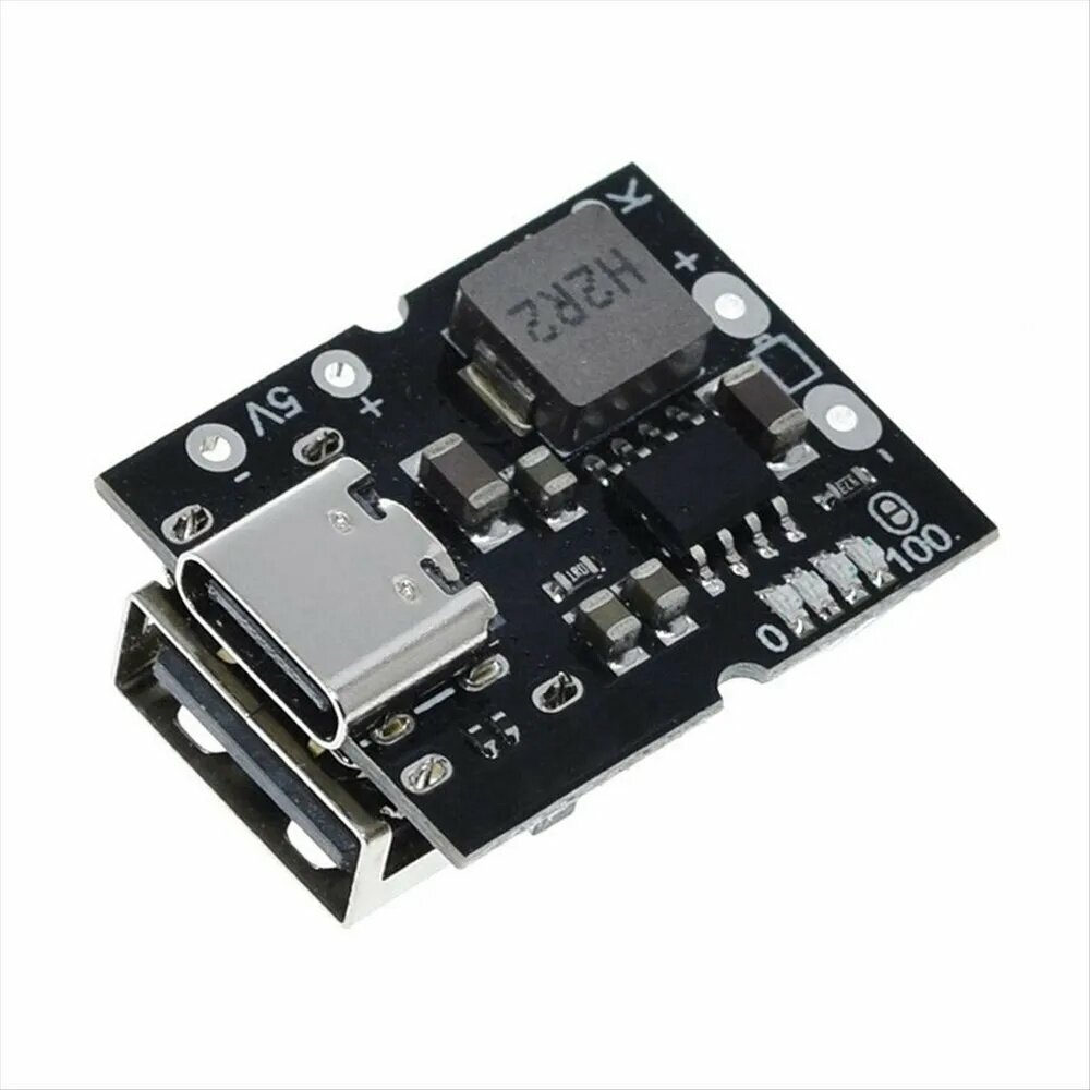 I2Модуль Питания Повышающего Преобразователя Type-C USB 5V2A, Зарядное Устройство "Сделай Сам", Со Сваркой