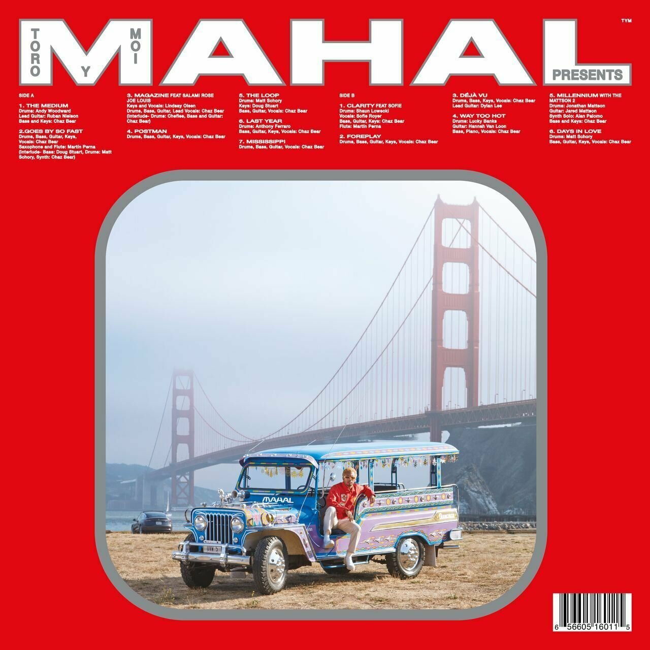 Пластинка Toro Y Moi "Mahal" LP (COLOURED) NEW