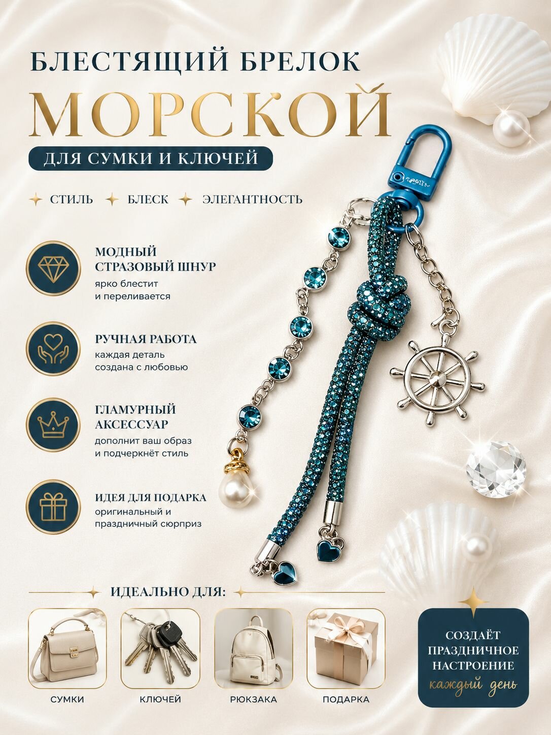 Брелок-карабин