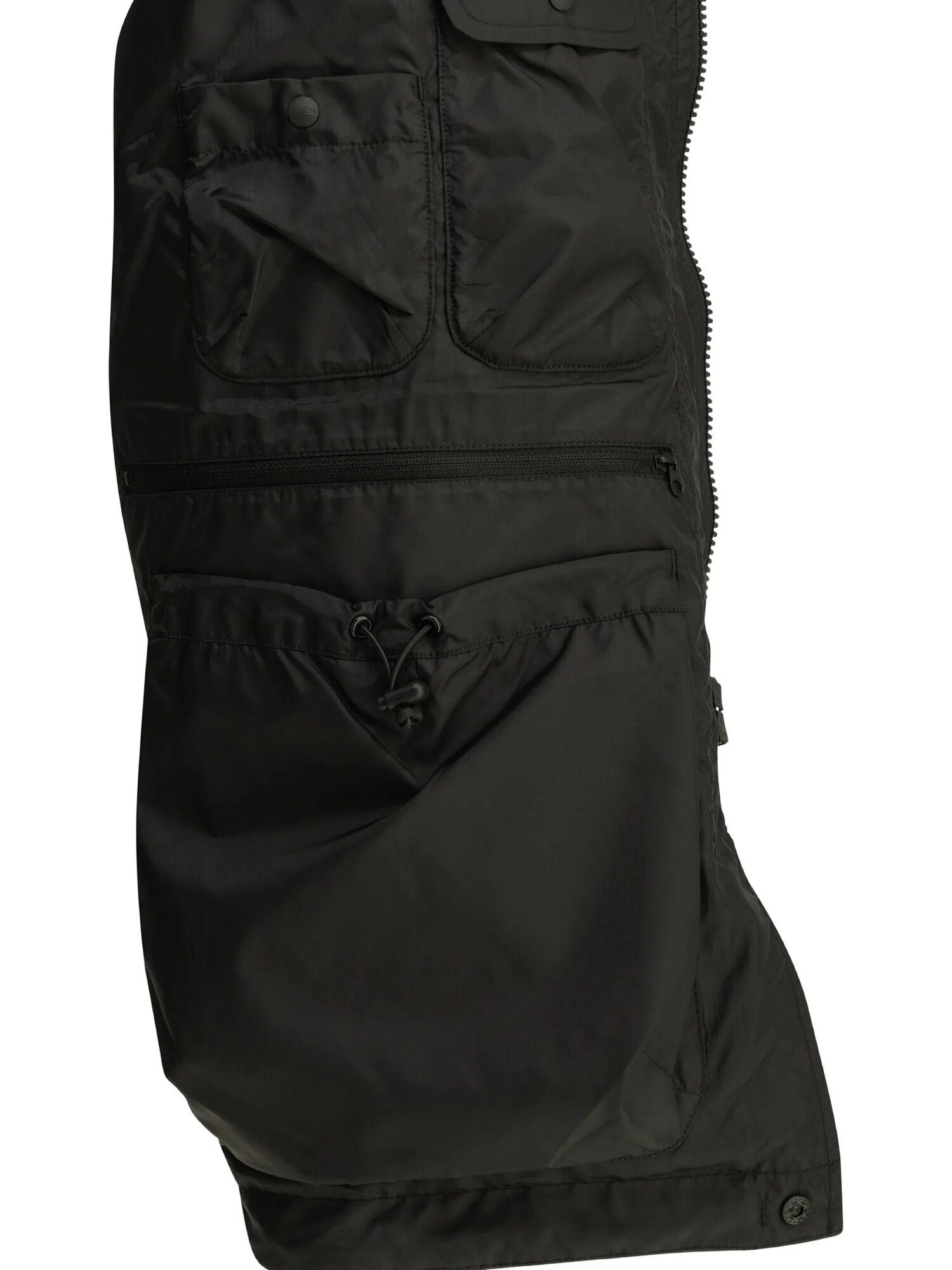 Пальто DAIWA PIER39 Hooded button-up coat, размер 50, black / black — фото 1