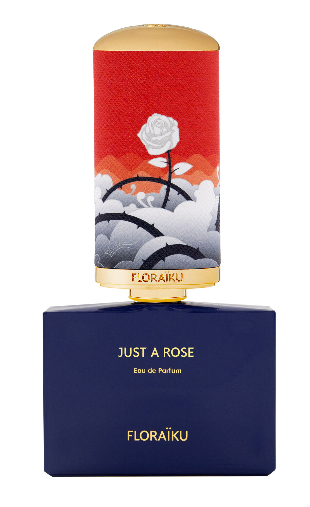 FLORAIKU Парфюмерная вода "Just a Rose", 50 мл + тревел формат 10 мл с футляром