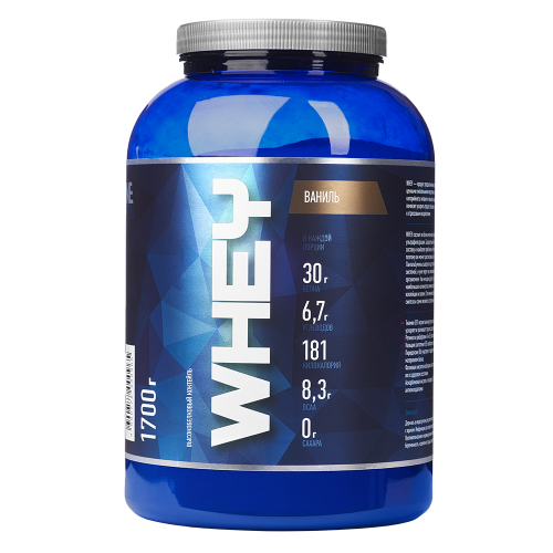 Протеиновый коктейль WHEY R-Line 1700 гр, клубника