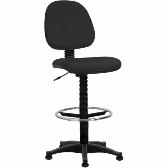 Кресло кассира Focusnic UN_Regal gtsN3 ring base, вы с. база, ткань черная С-11x