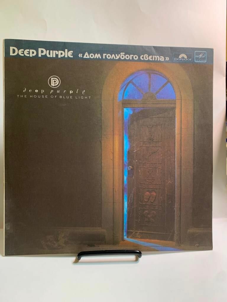 Deep Purple - The House Of Blue Light (1LP White Labels Мелодия, АЗГ 1988, EX/NM)