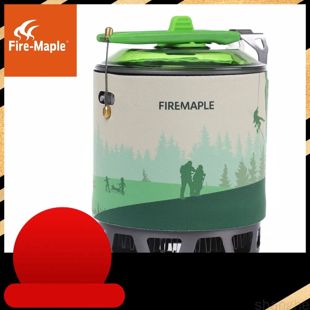 Горелка С Кастрюлей (Комплект) Firemaple Star X3/зеленый