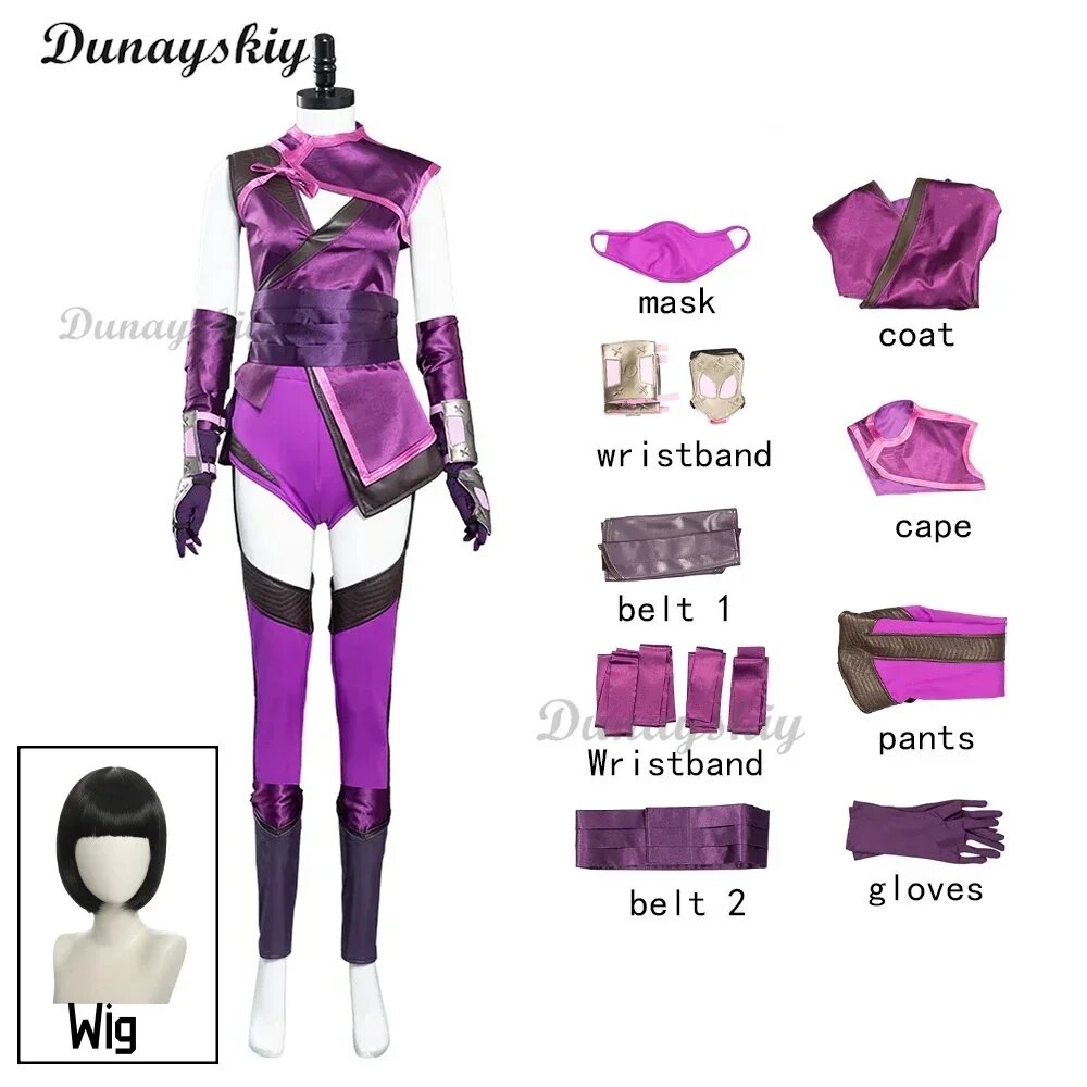 Костюм Милины Mortal Kombat 11 TONI3M XXL, W1C1
