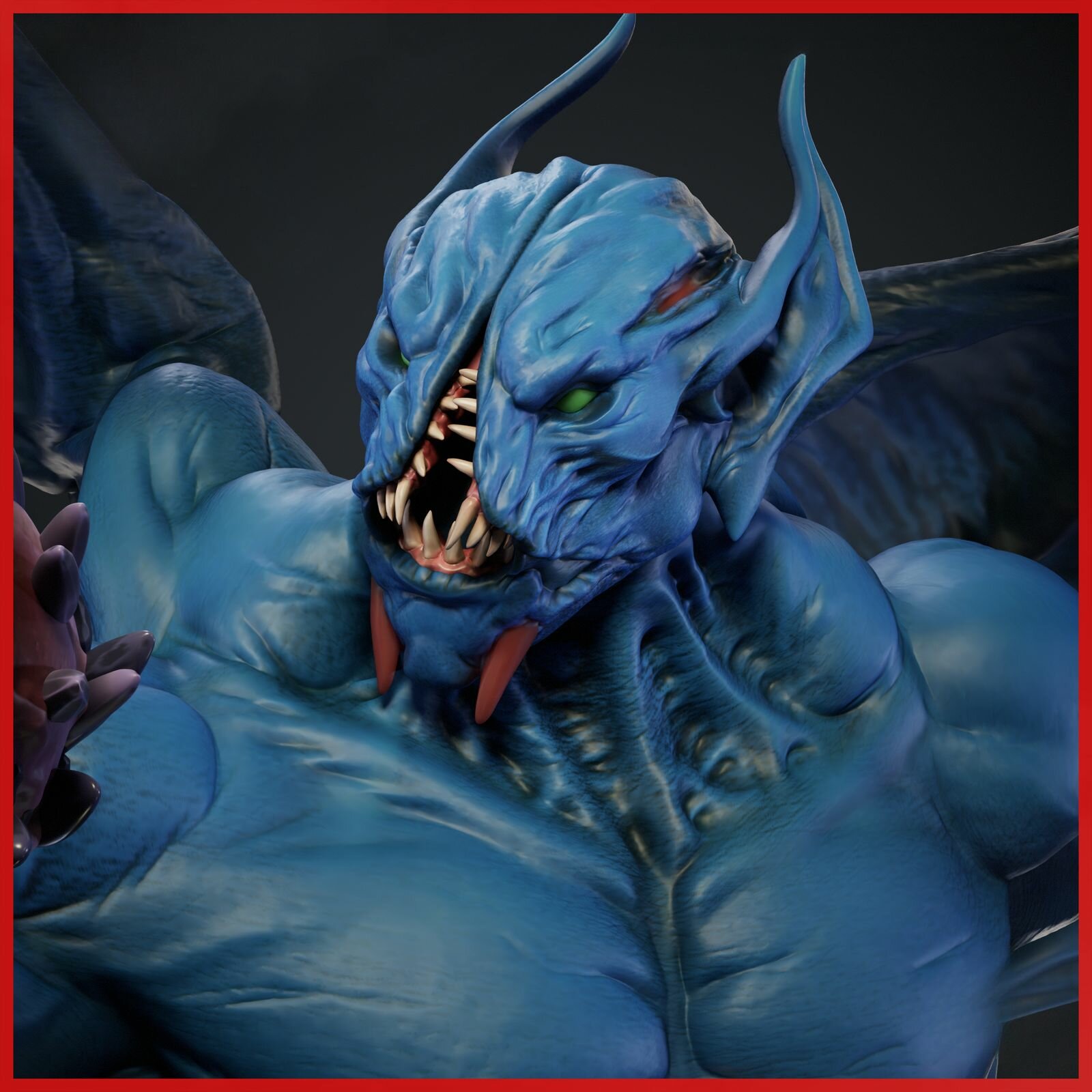 Сборная модель Night Stalker (Dota 2), 260мм, 1/8 для покраски