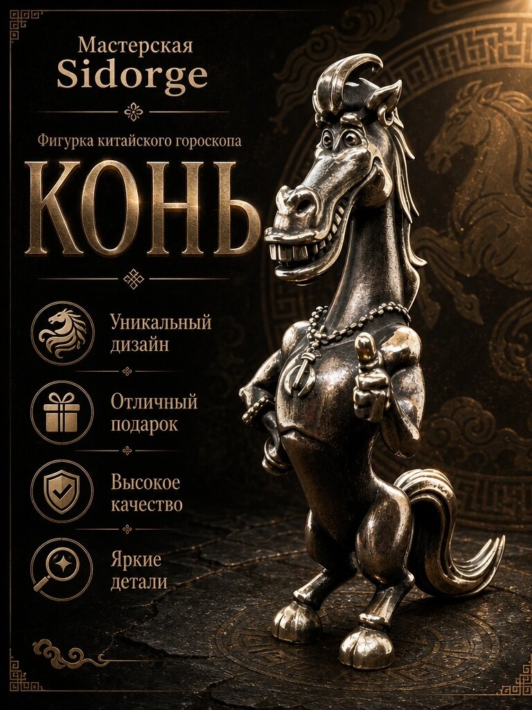 Символ нового года Лошадь от SIDORGE (сидорже)