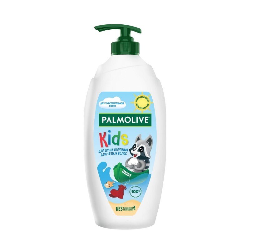 Гель для душа Palmolive "Kids", Миндаль, 600 мл