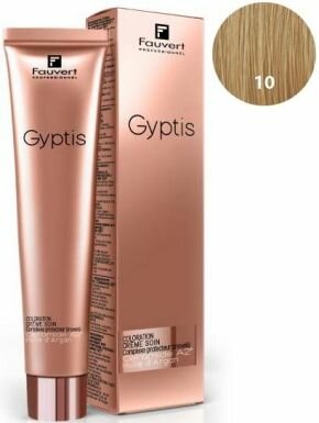 Краска для волос Gyptis 10 Экстра светлый блондин натуральный 100 мл Fauvert Professionnel