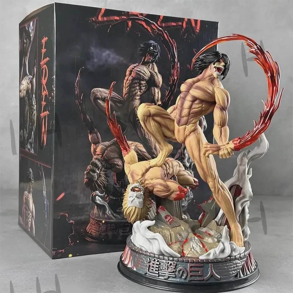 Фигурка Атака Титанов Эрен Йегер / Attack On Titan Eren Jaeger (29см)