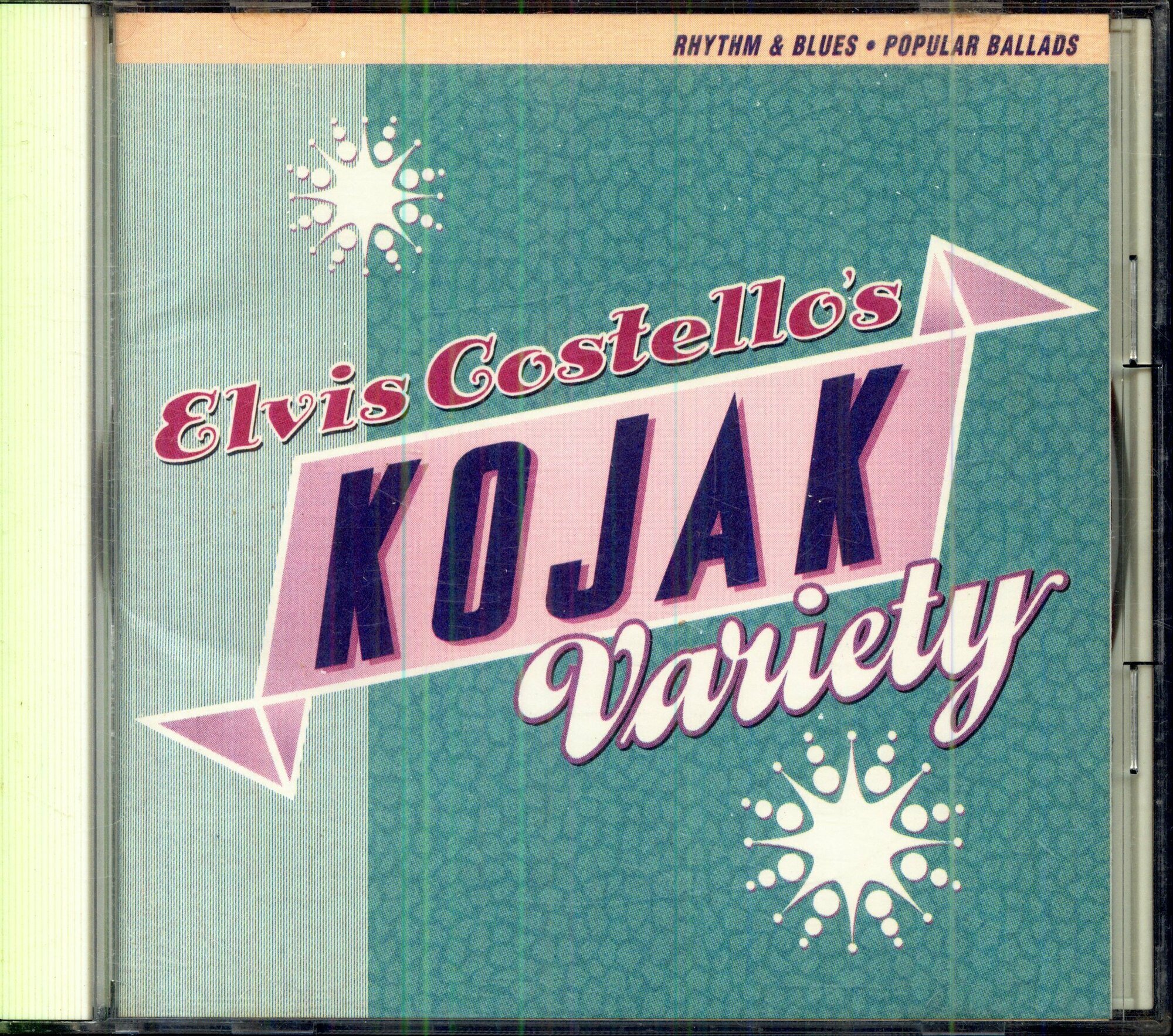 Elvis Costello. Kojak Variety (Без OBI, Japan, Warner Bros. Records, WPCR-258, 1995, импортн. компакт-диск) CD