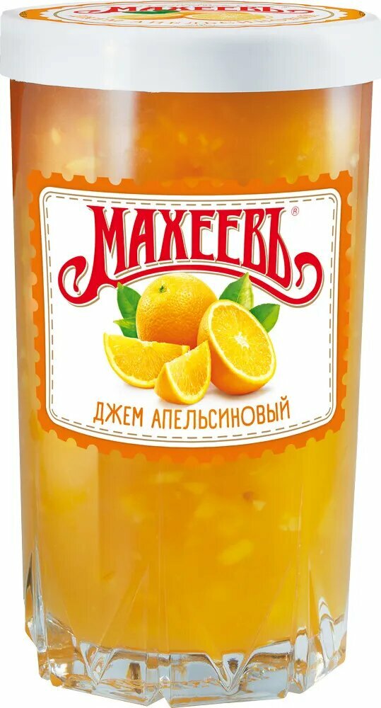 Джем Махеевъ Апельсиновый в стакане, 400 г