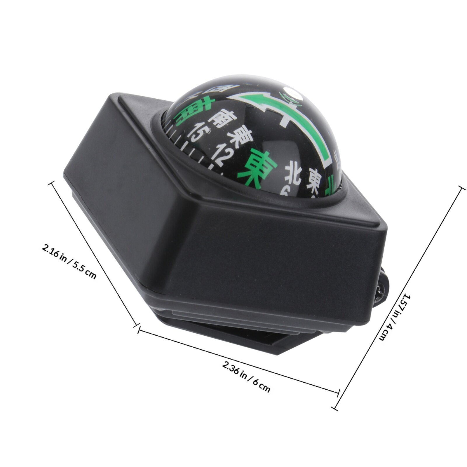 Точный Компас На Приборной Панели С Автоориентацией 4*4*3.5CM