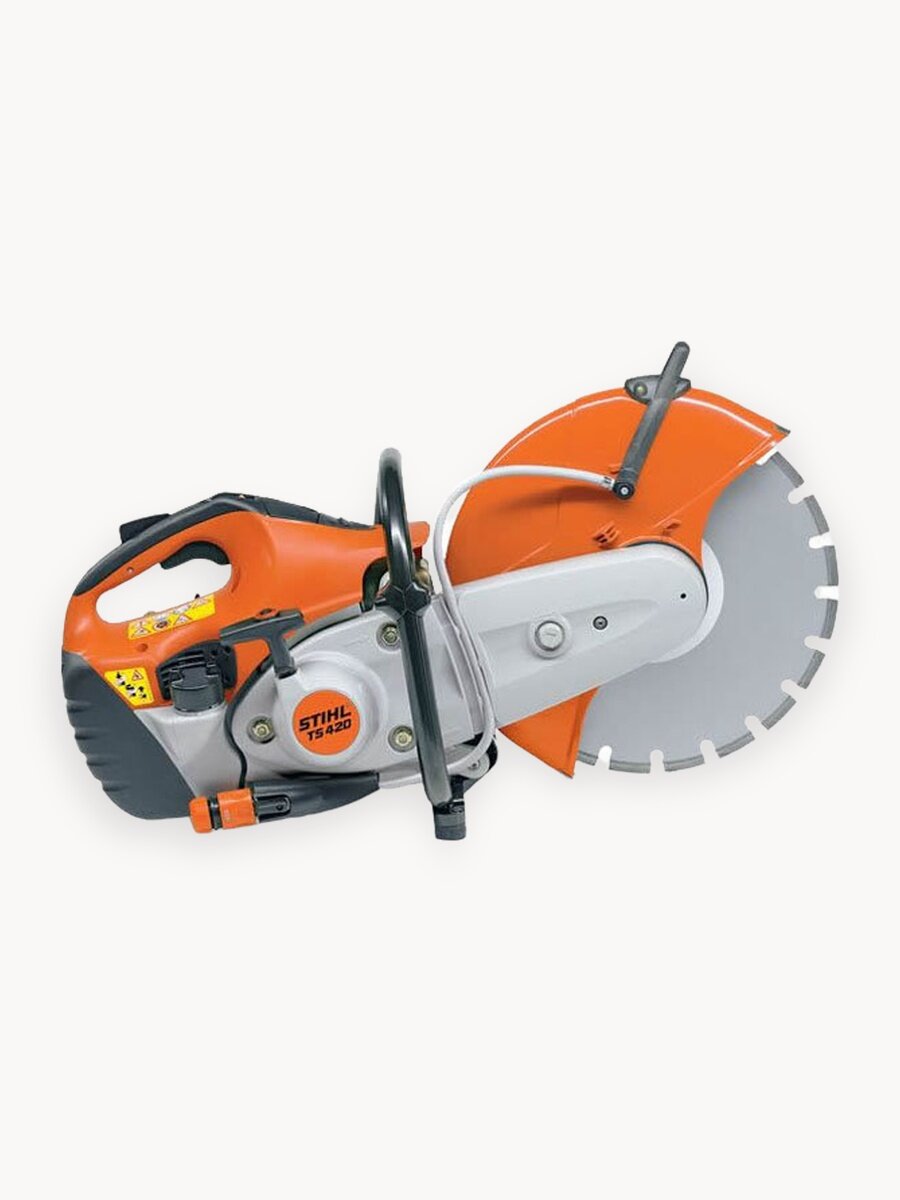 Бензорез STIHL TS 420, антивибрационная система, диск 350x20 мм