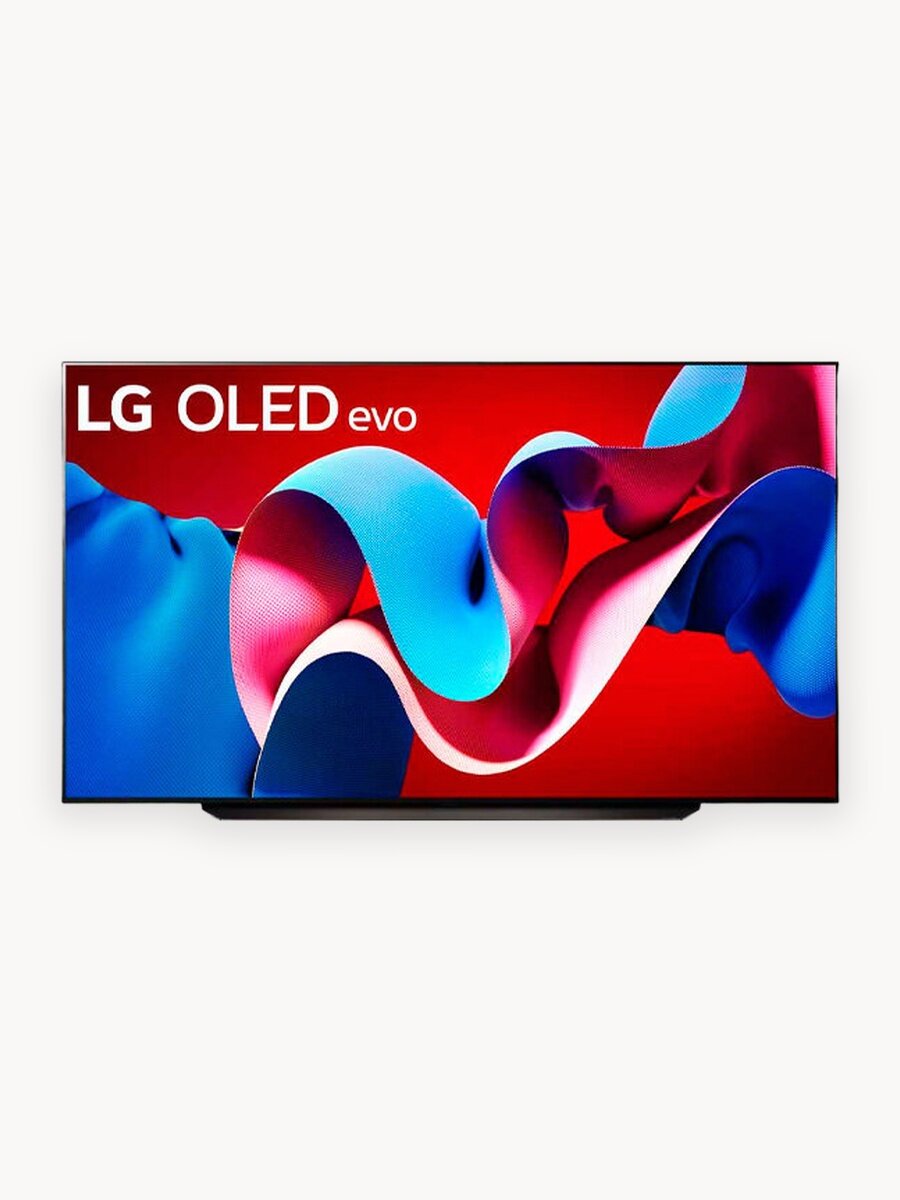 Телевизор LG OLED83C4RLA, диагональ 83 дюйма, разрешение 4K, технология OLED, черный