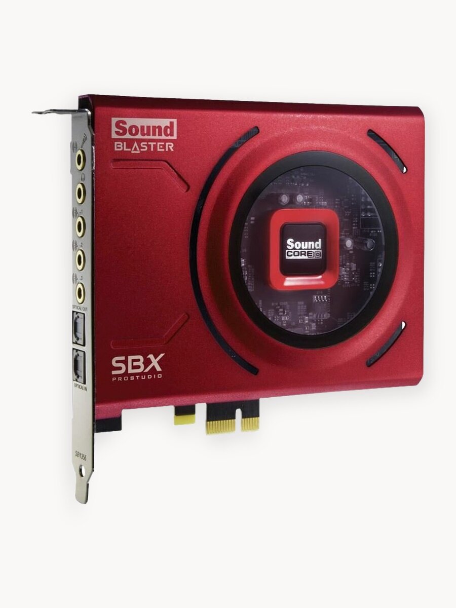 Звуковая карта PCI-E Creative Sound Blaster Z SE, 5.1, Ret [70sb150000004]