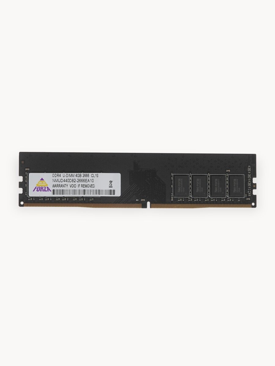 Оперативная память DRAM DDR4 Neo Forza 4G (NMUD440D82-2666EA10) 2666 МГц