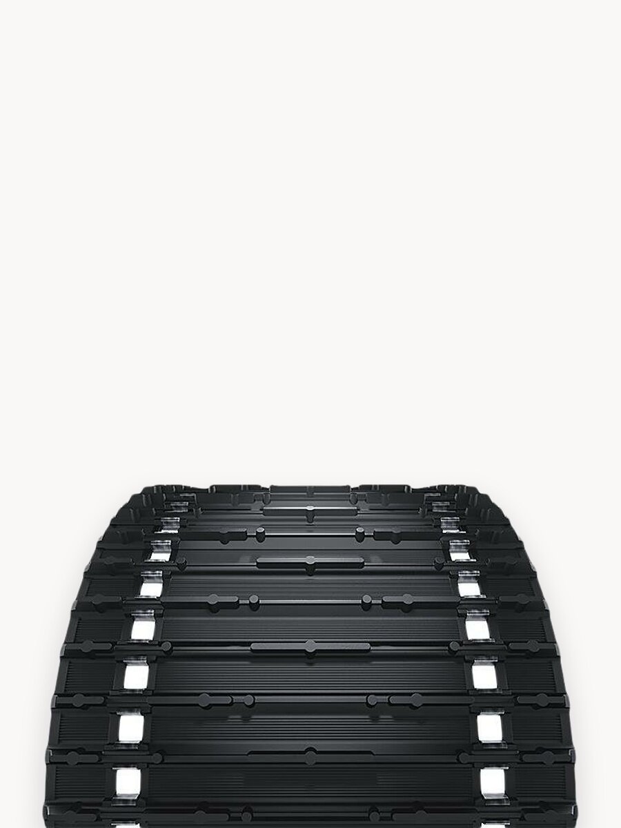 Гусеница для мотобуксировщиков Лидер производства ИжТехМаш (шаг 50,5 мм, 56 шагов, ширина 500х длина 2828 мм)