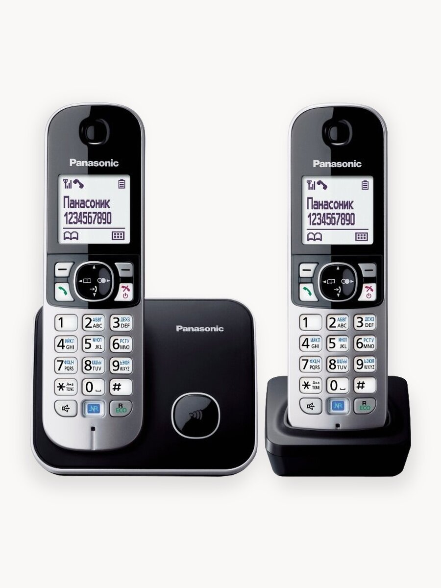 DECT телефон Panasonic KX-TG6812RUB