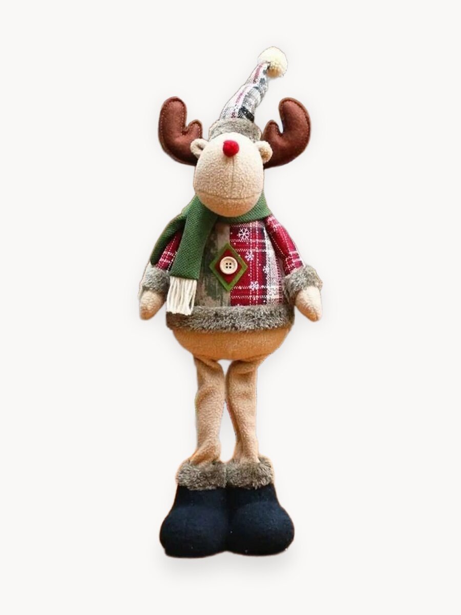 Новогодняя игрушка телескопическая Олень