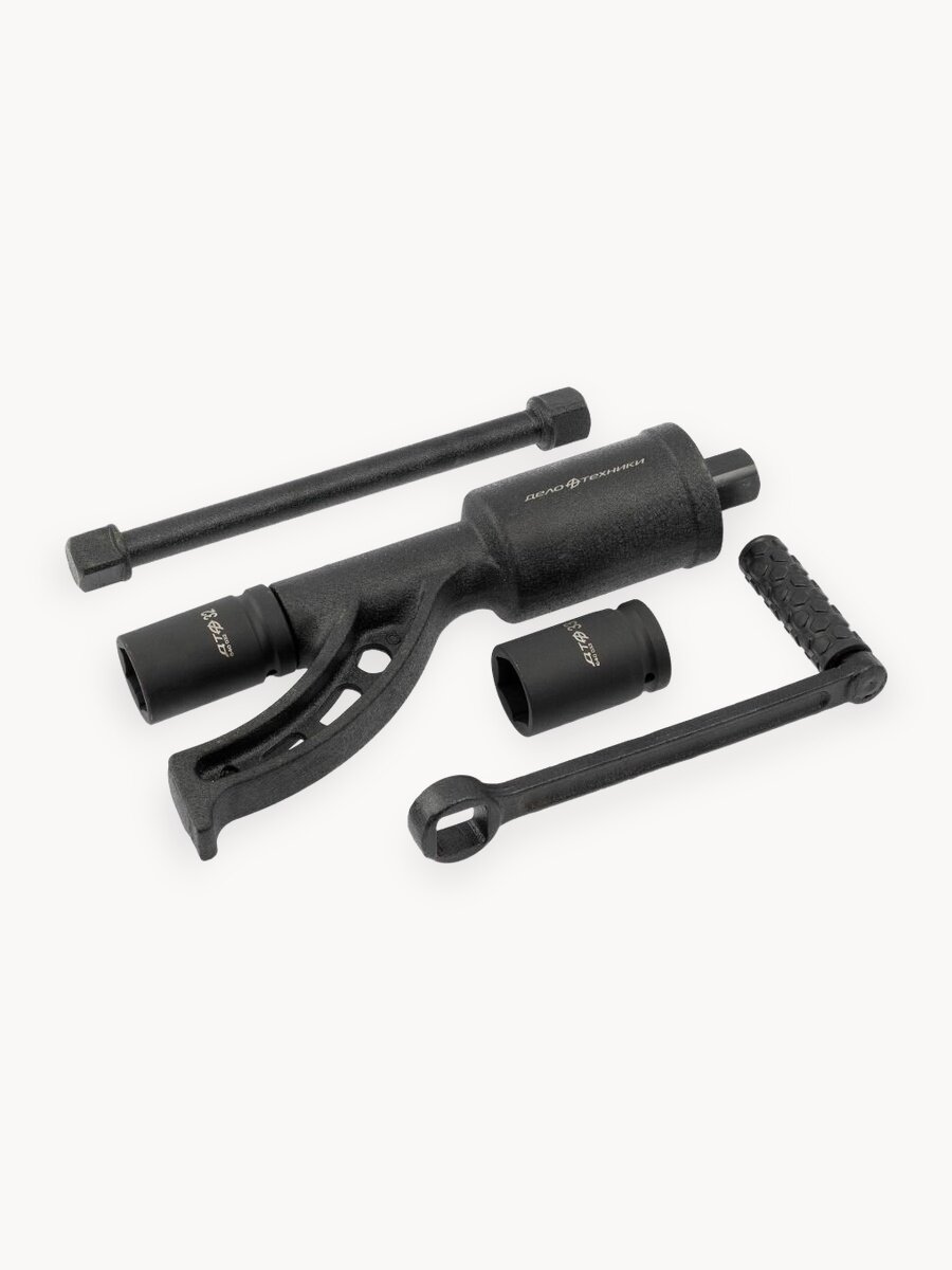 Гайковёрт Дело Техники механический удлинённый 1", с головками 32, 33мм, 536591