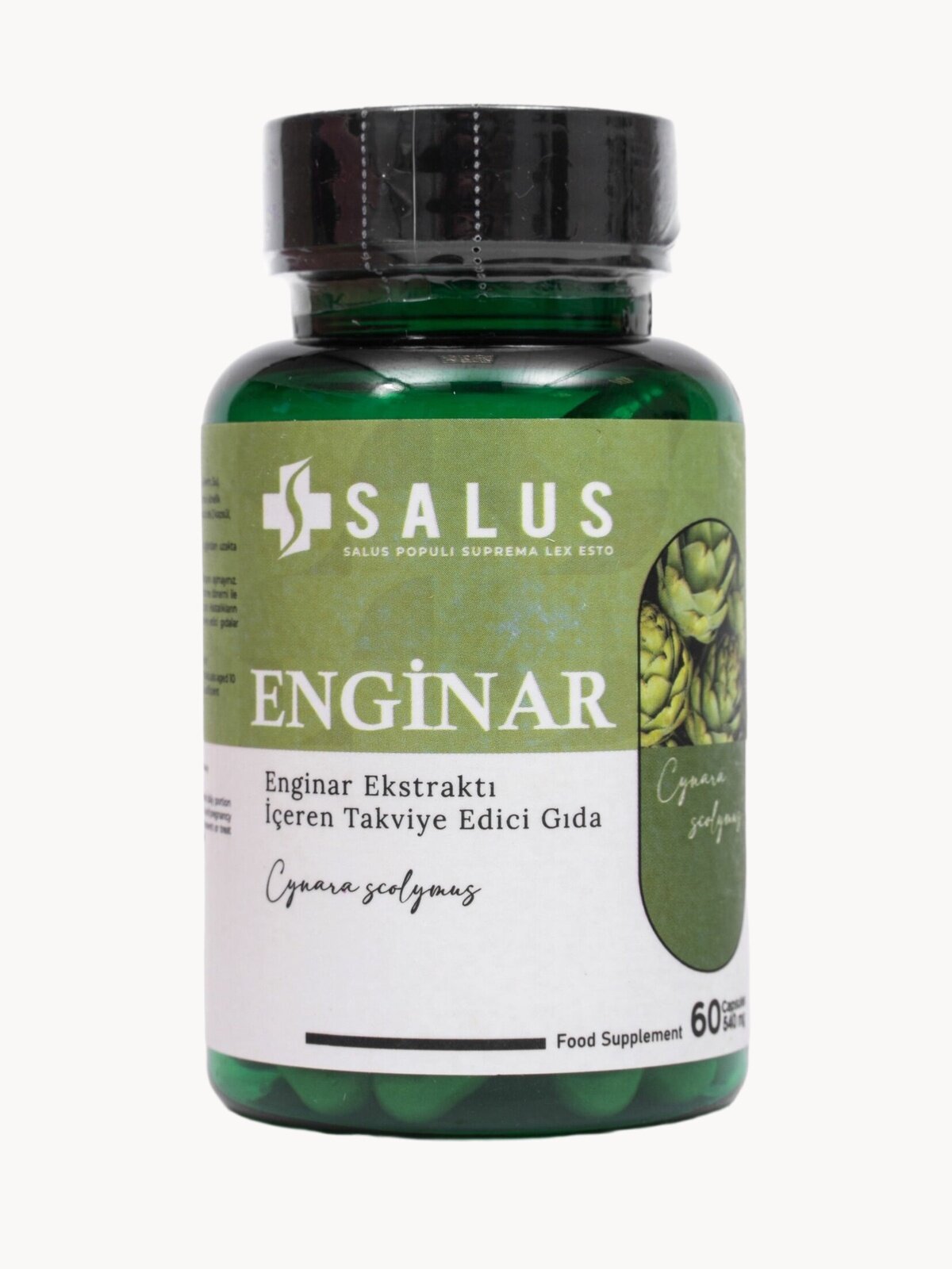 Экстракт артишока SALUS, для печени, при желчекаменной болезни, эко-товар, 60 капсул. Турция