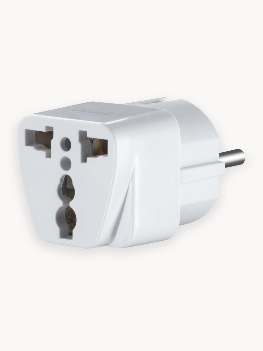 Переходник сетевой Axxa EU - UK/US/CN белый (2412)