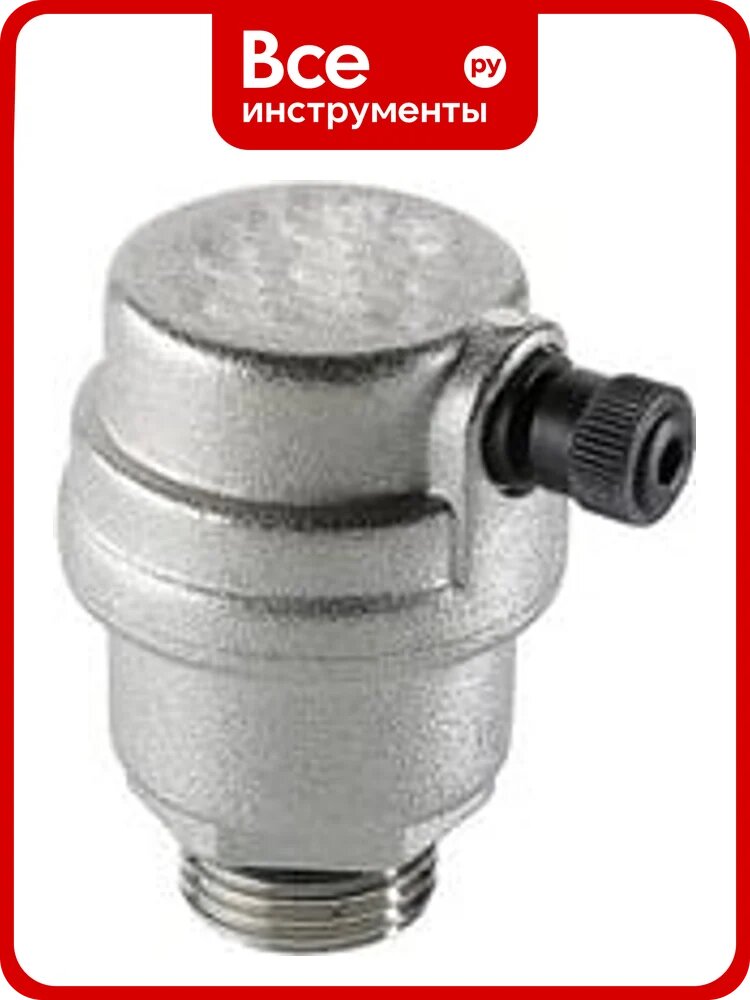 Автоматический прямой воздухоотводчик ViEiR 1/2″ никелированный для котлов, бойлеров и гидравлических модулей PF508