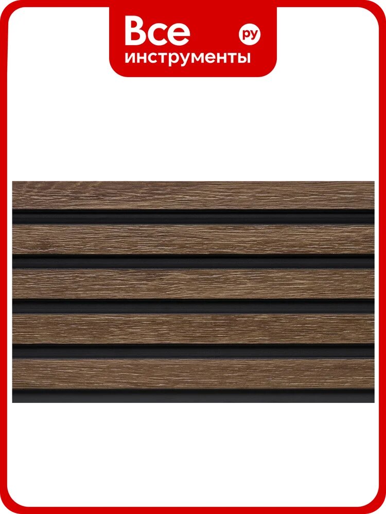 Стеновая панель Decor-Dizayn "Грани" ударопрочная, влагостойкая, под покраску 150x10x3000 мм 904-66SH