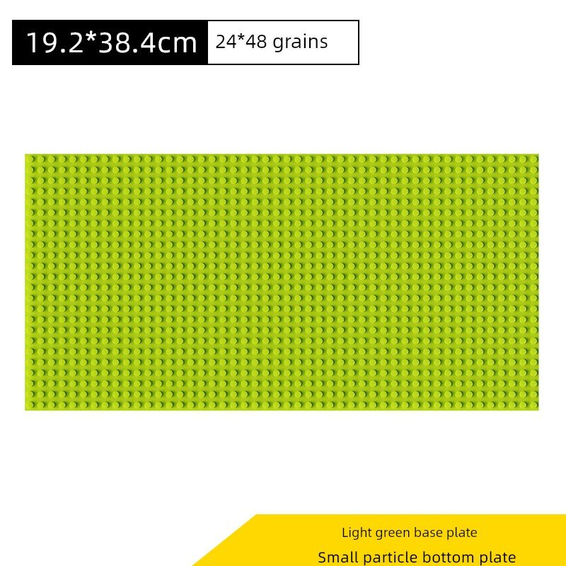 Строительная панель из мелких кирпичей 19,2x38,4 см, светло-зеленый цвет