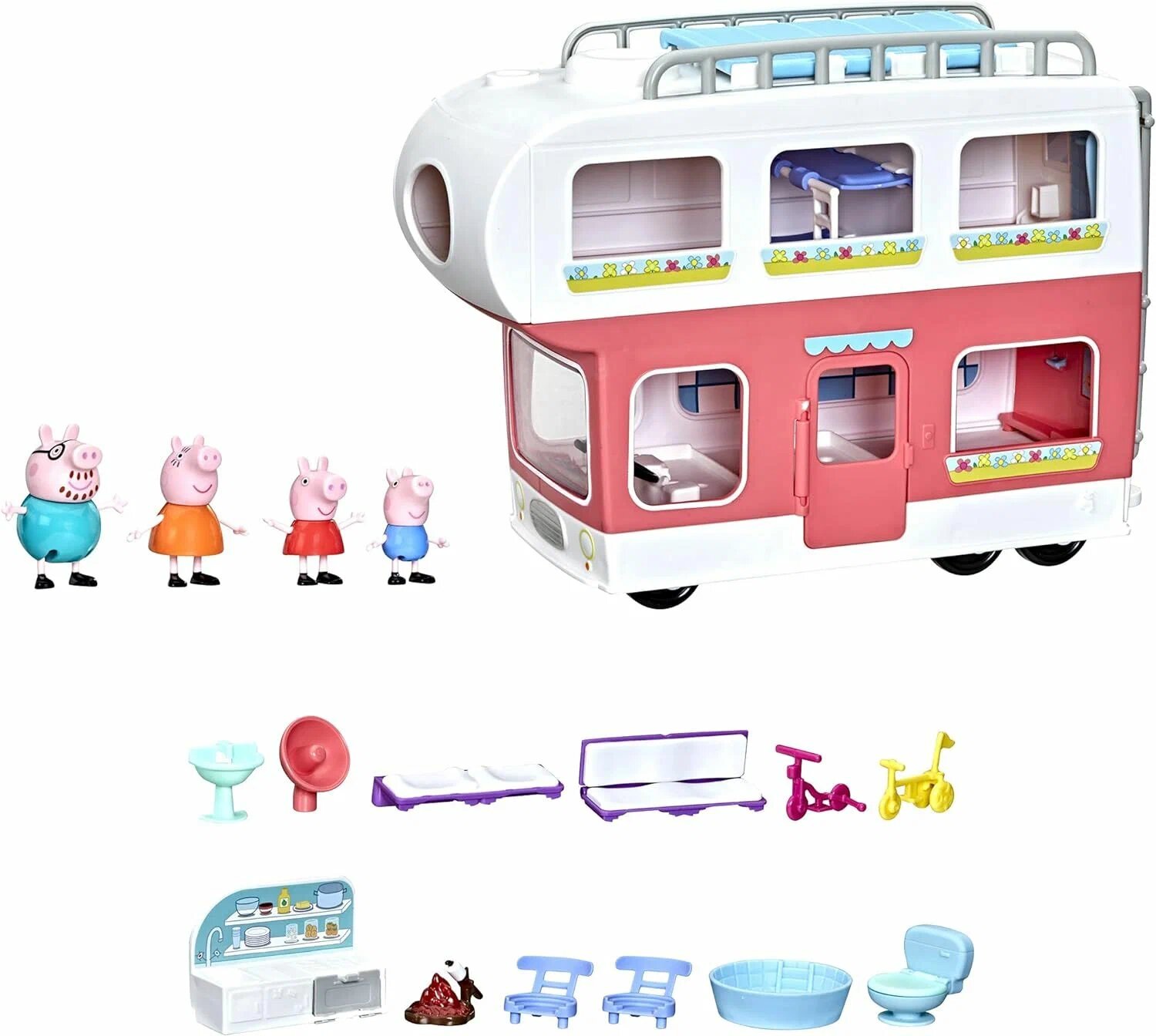 Свинка Пеппа семейный автодом Hasbro F2182