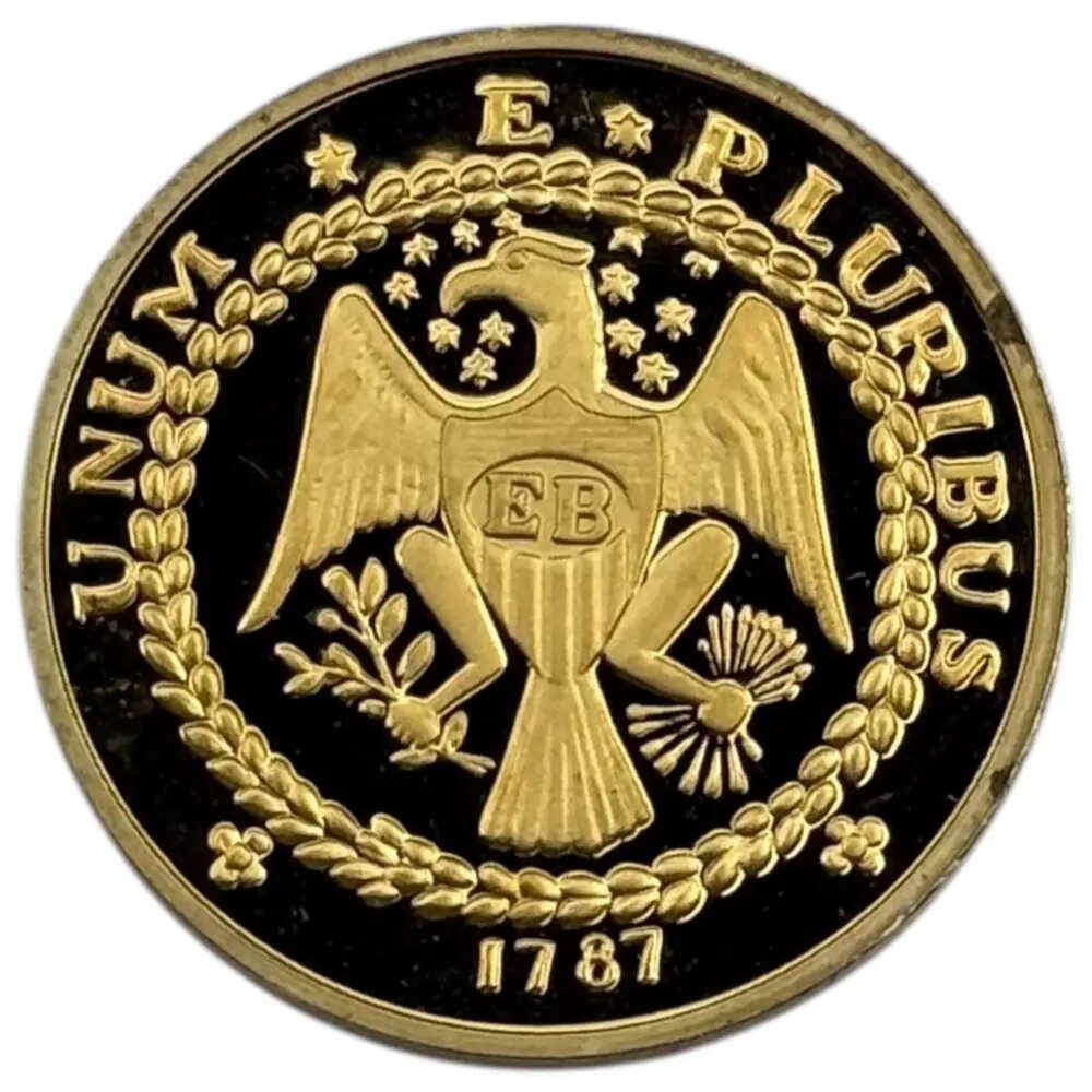 США, Нью-Йорк 1 дублон Брашера 1787 г. (Proof) (Копия)