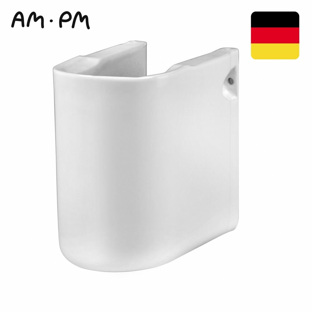 Полупьедестал для раковины AM.PM Like, в ванную, белый, подвесной