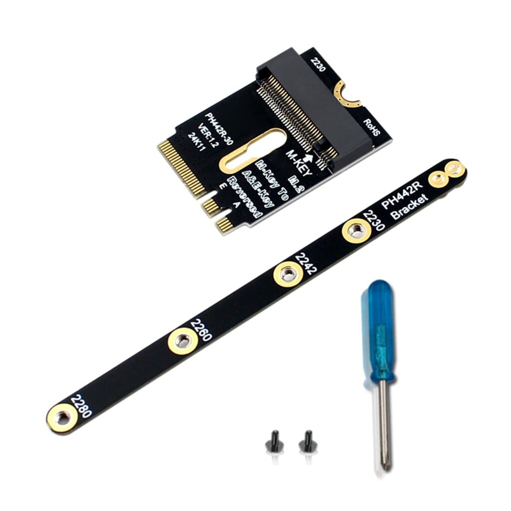 Поддержка PCIE-адаптера M.2 Key E/A +E к NVME для портативных ПК 2230 2242 2260