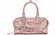 Сумка CHARLES & KEITH, фактура рельефная, розовый,