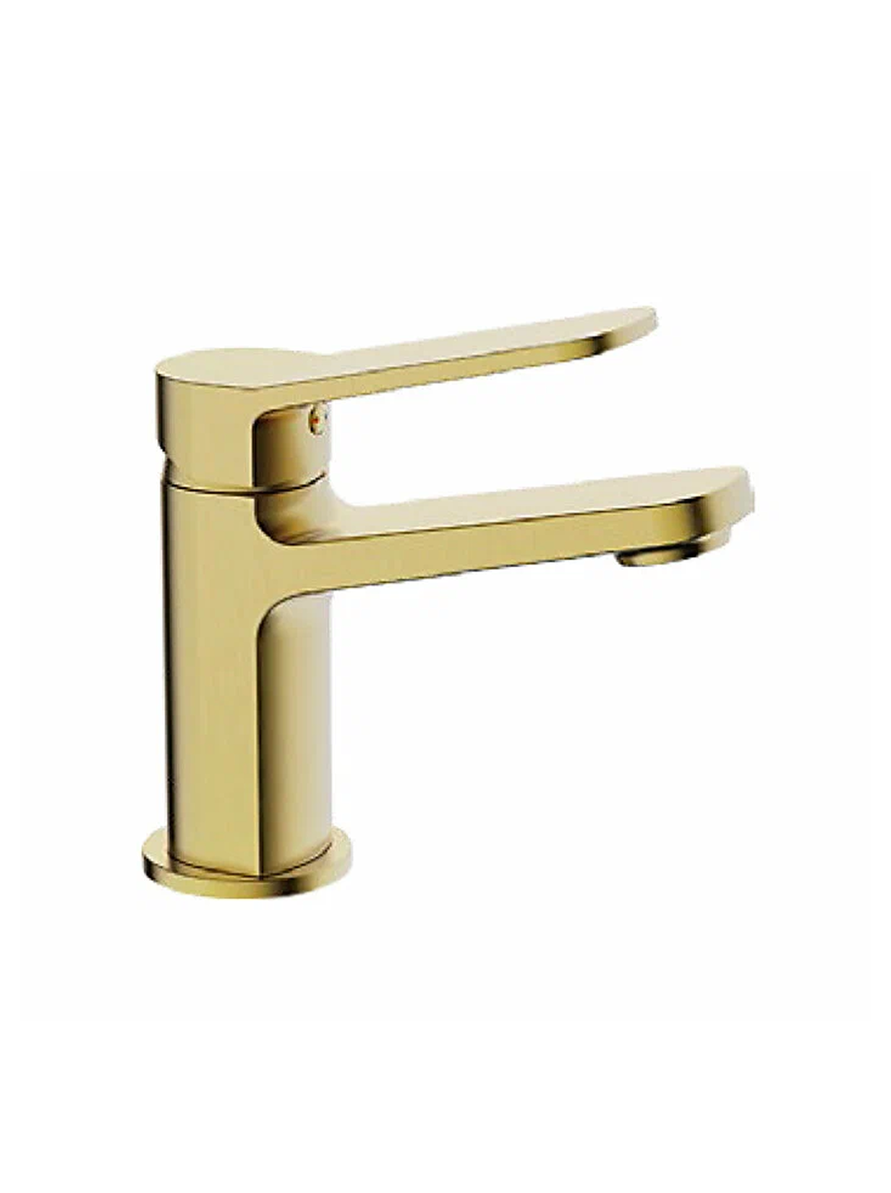 Смеситель для раковины Frap F1061-3, латунь, цвет золотой сатин