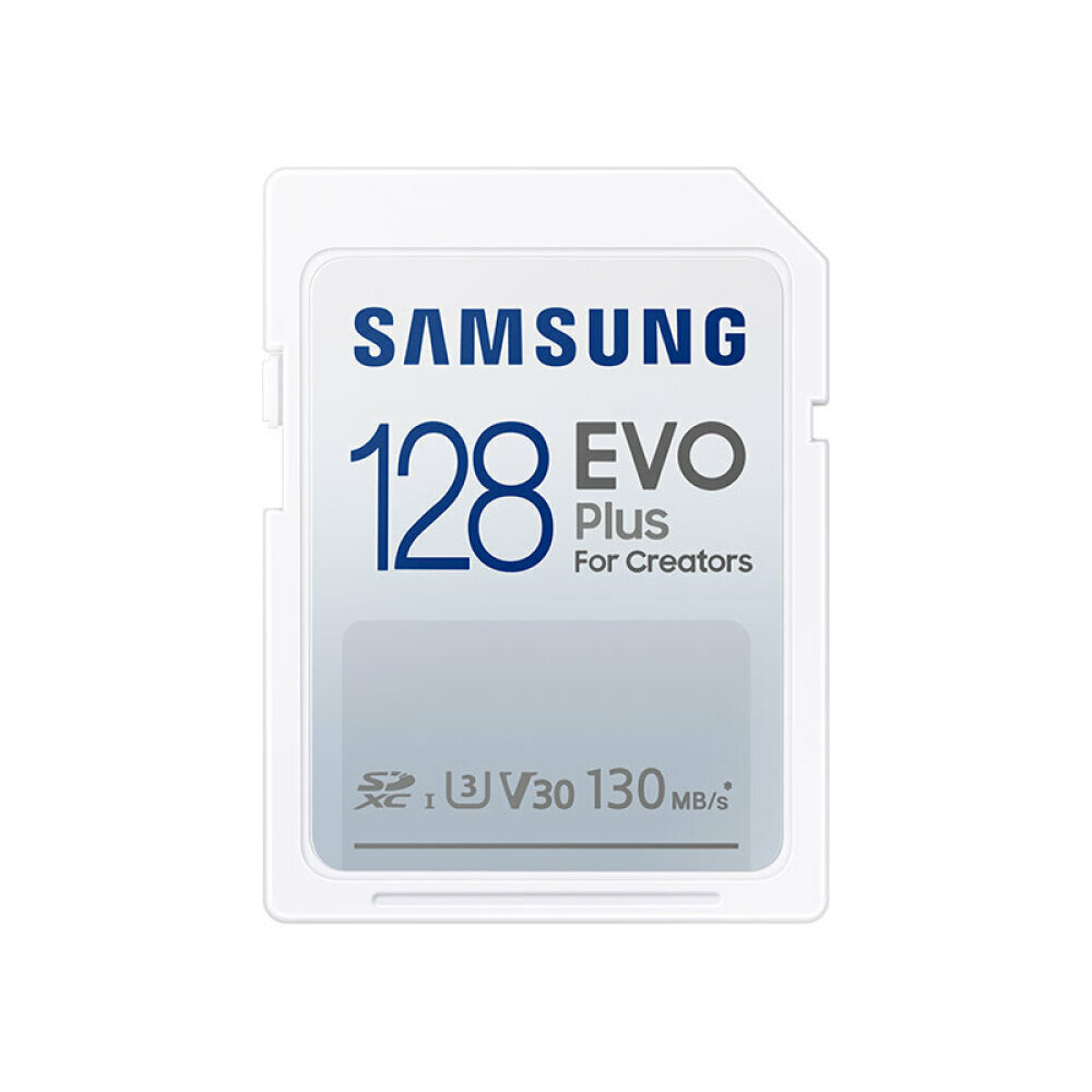 SAMSUNG 128GB EVO Plus SD Card U3 V30 Скорость передачи до 130MB/s для цифровой камеры камеры наблюдения ноутбука