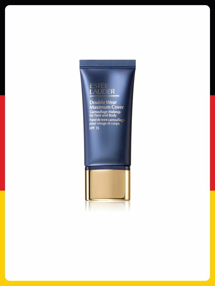 Тональная основа Estee Lauder Double Wear Maximum Cover Camouflage Makeup for Face and Body SPF 15 6W1 Sandalwood, 30 мл